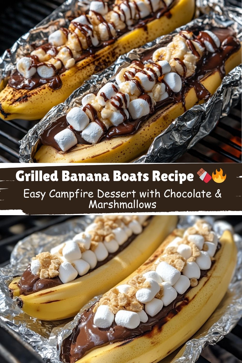 Grilled Banana Boats - The Comfort Spoon