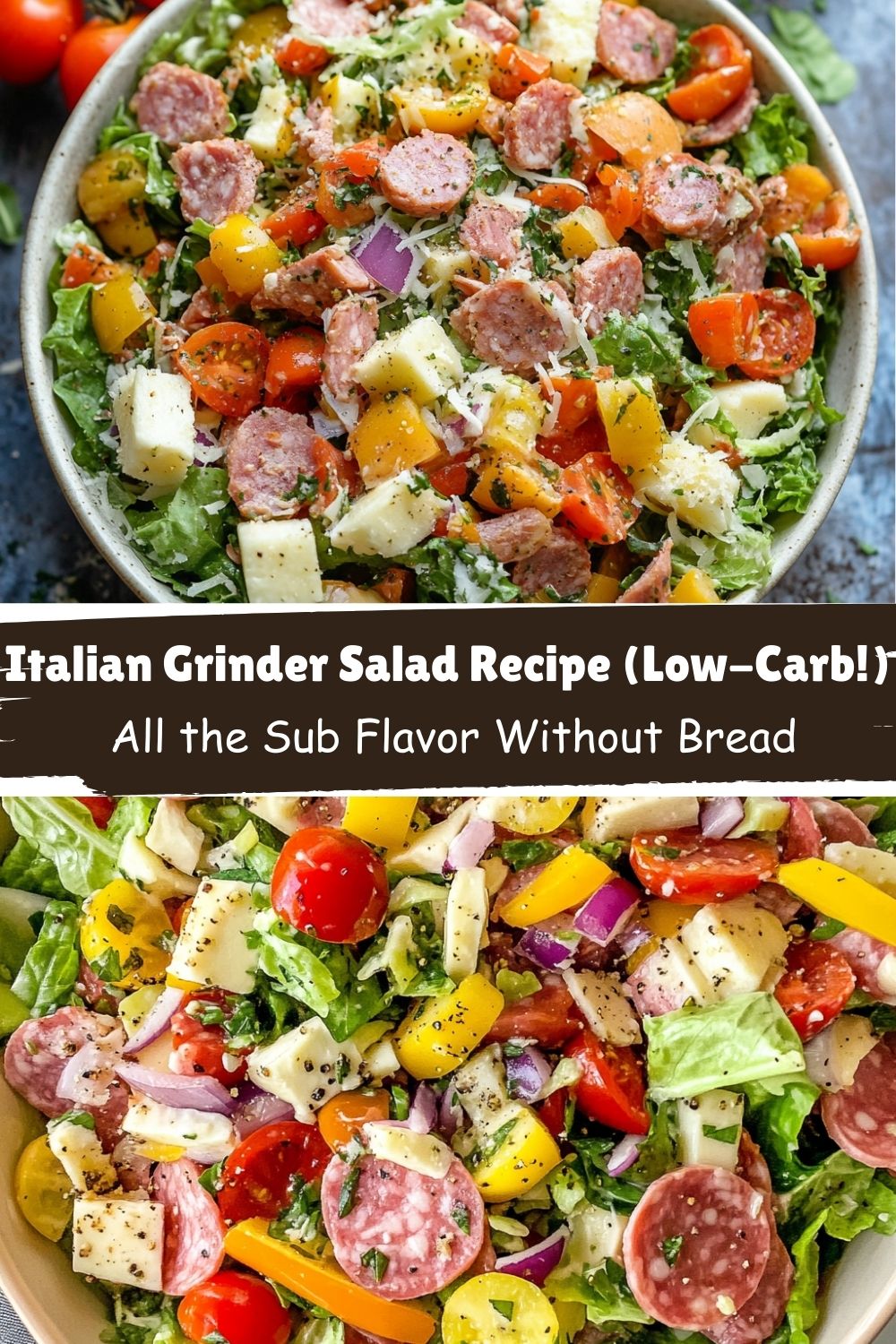 Italian Grinder Salad - The Comfort Spoon