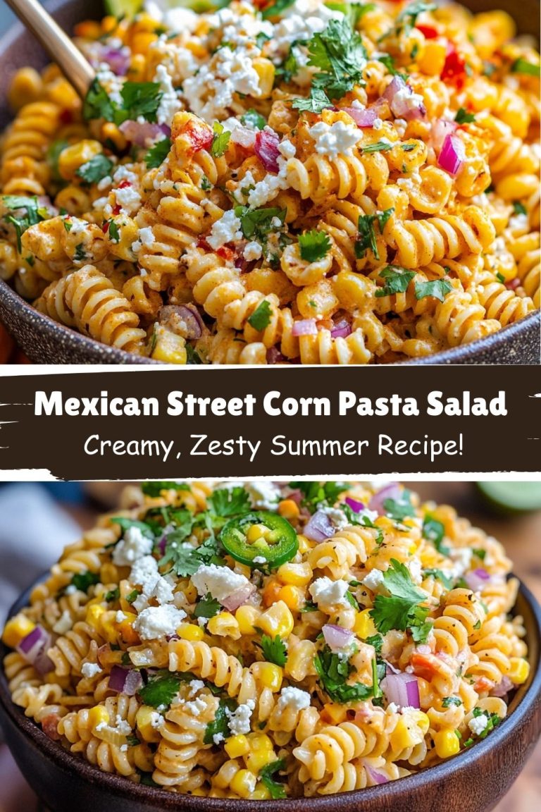 Mexican Street Corn Pasta Salad - The Comfort Spoon