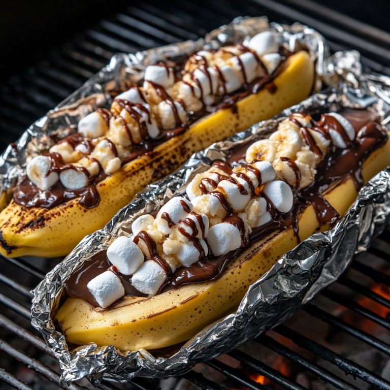 Grilled Banana Boats - The Comfort Spoon