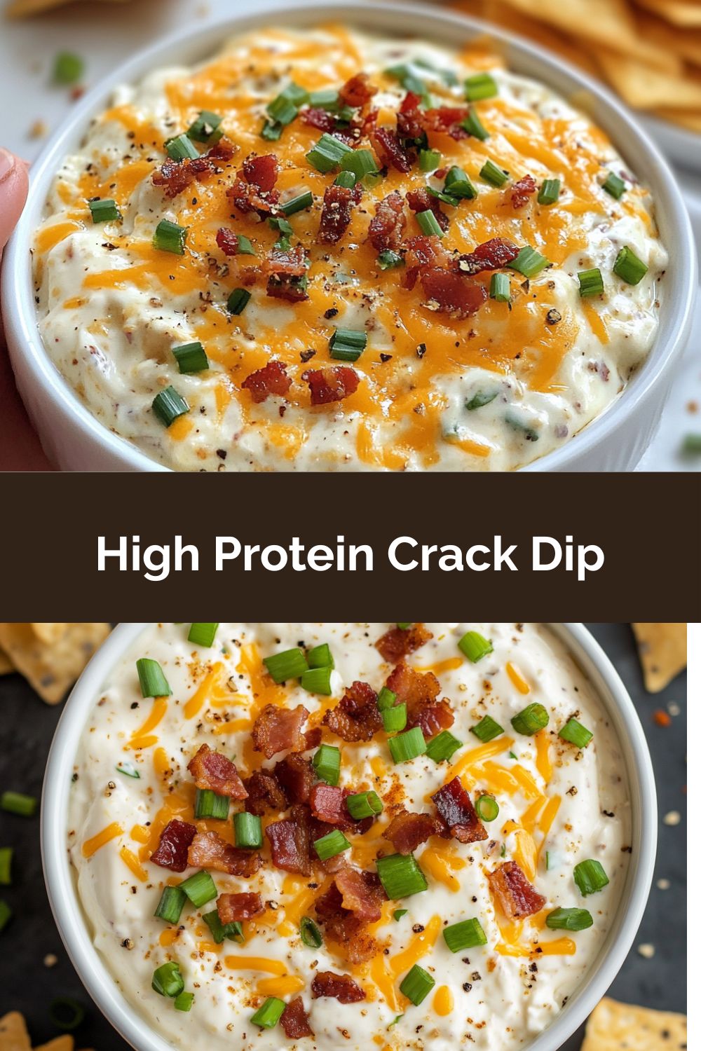High Protein Crack Dip - The Comfort Spoon
