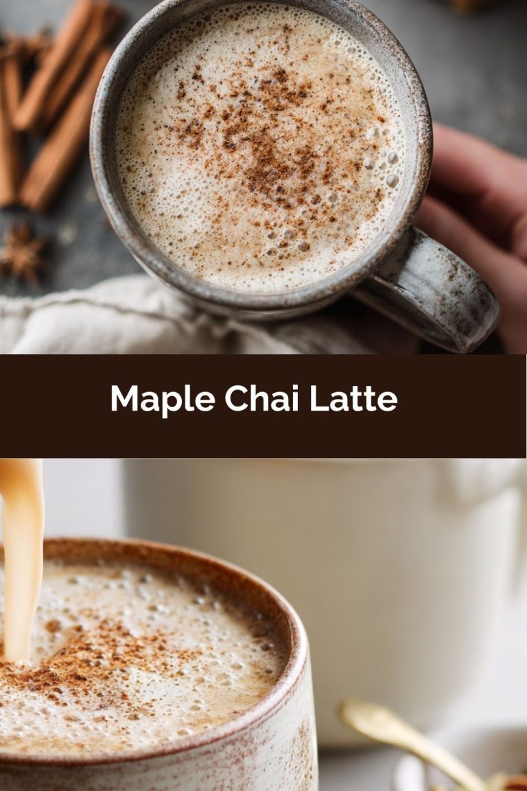Maple Chai Latte - The Comfort Spoon