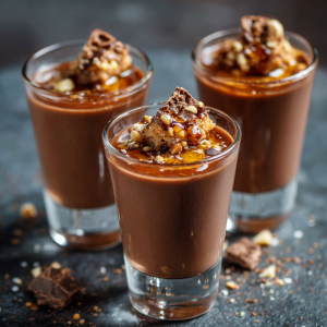 Chocolate Mousse Shot Glasses - The Comfort Spoon