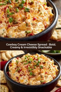 Cowboy Cream Cheese Spread : Bold, Creamy & Irresistibly Snackable ...