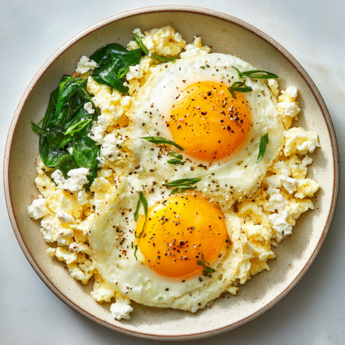 2-Minute Cottage Cheese Scramble : Ultra-Fluffy, High-Protein Eggs ...