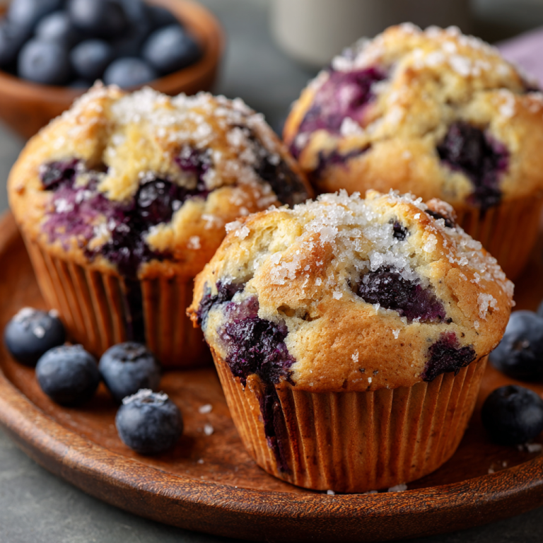 Moist & Delicious Jumbo Blueberry Muffins : Bakery-Style at Home - The ...