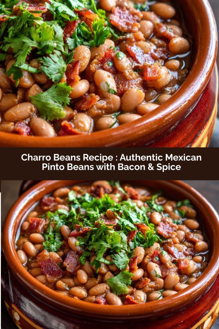 Charro Beans Recipe : Authentic Mexican Pinto Beans with Bacon & Spice ...