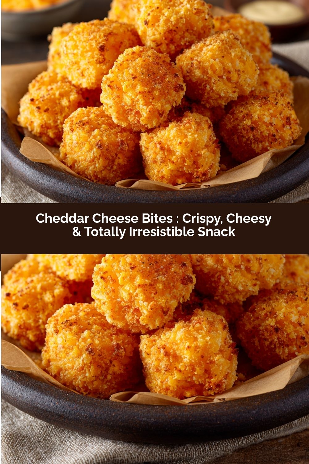 Cheddar Cheese Bites : Crispy, Cheesy & Totally Irresistible Snack ...