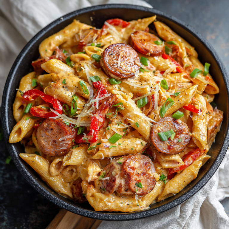 Creamy Cajun Sausage Pasta : Spicy, Satisfying & One-Pot - The Comfort ...