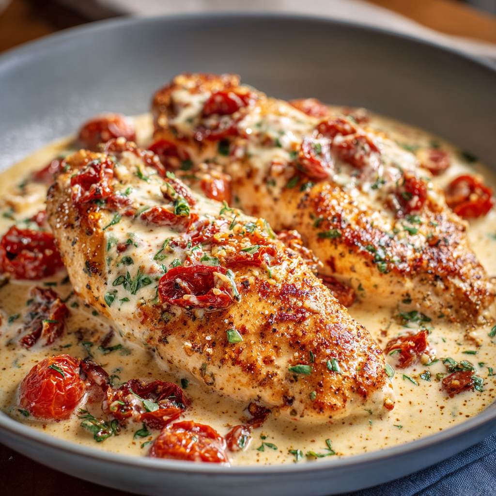 High-Protein Marry Me Chicken : Creamy, Satisfying, and Packed with ...